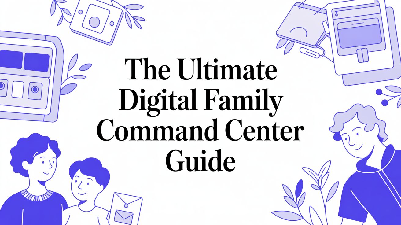 The Ultimate Digital Family Command Center Guide